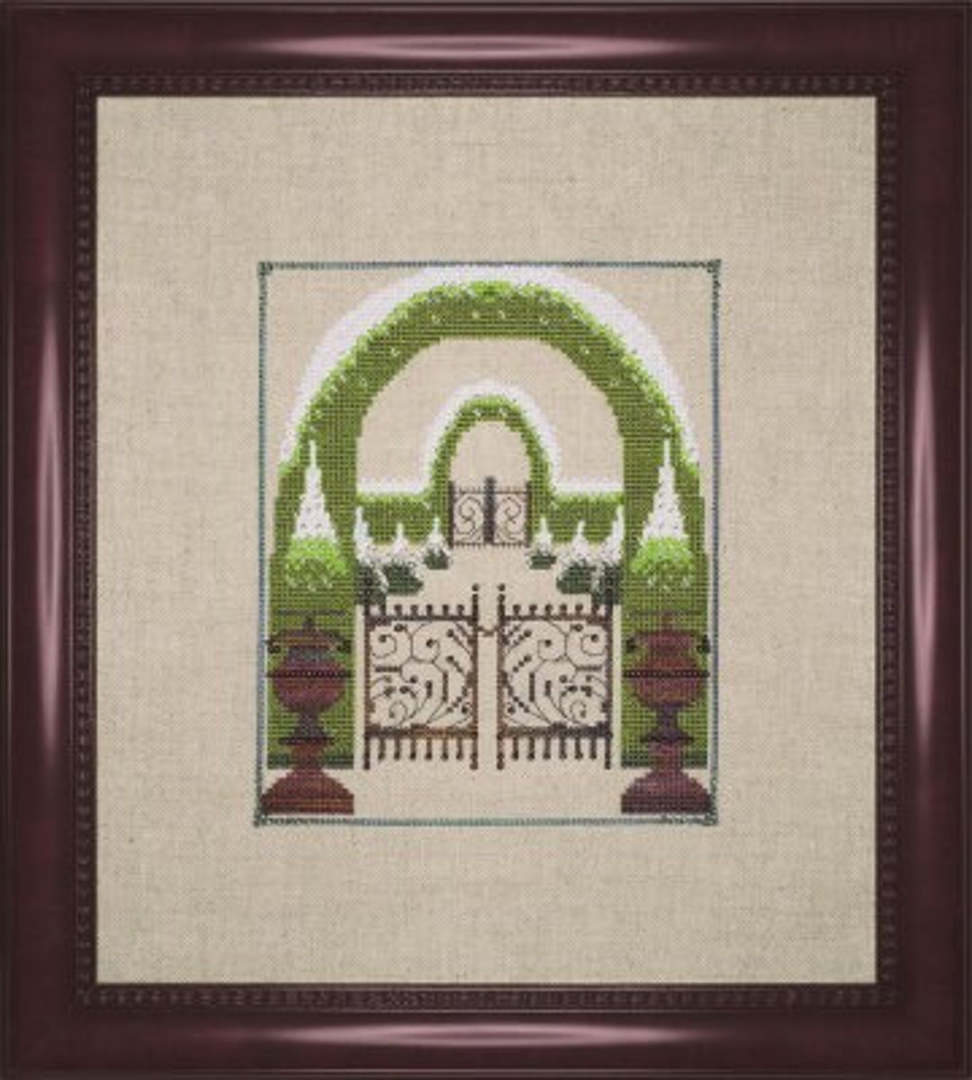 Sleeping Snow Garden Winter Greenhouses by Nora Corbett designer ...