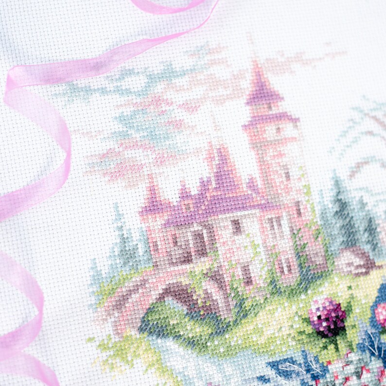 The Old Castle by Magic Needle 2023 Counted Cross Stitch Kit - Etsy