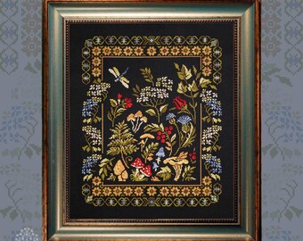 Turtle Quaker by Owl Forest Embroidery. Printed Counted Cross Stitch ...