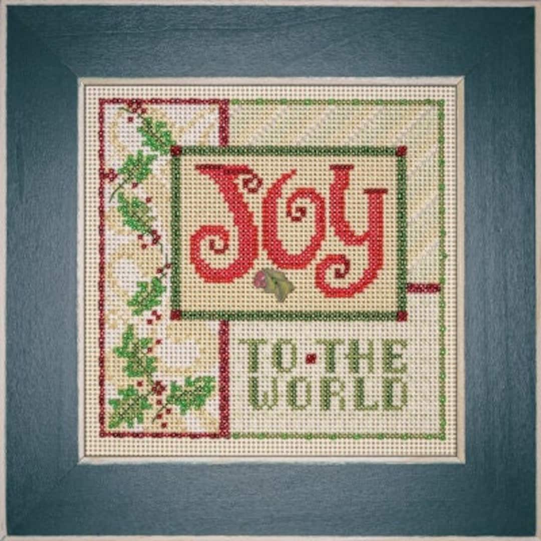 Joy by Mill Hill Winter Series 2023 Buttons and Beads Counted Cross ...