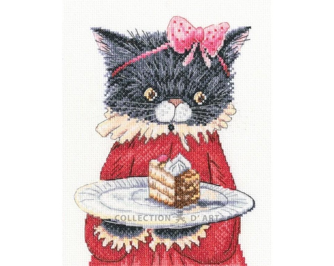I Bring Happiness by RTO There Were Cats Collection Counted Cross ...