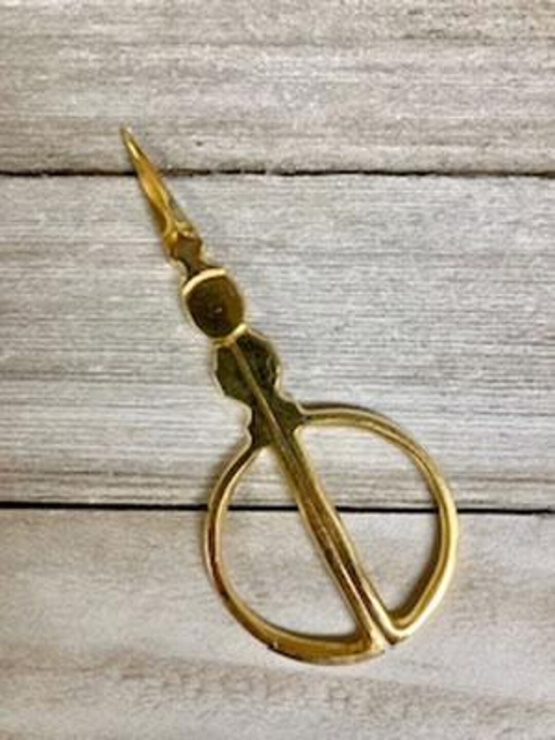 Gold Roly Poly Embroidery Scissors by Kelmscott Designs More on Website ...