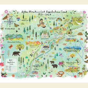 CUSTOM ILLUSTRATED Map Print - Etsy Canada