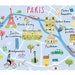 CUSTOM ILLUSTRATED Map Print - Etsy Canada