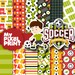 Soccer Champion - Red Yellow - Football Field Game Team Players Balls ...