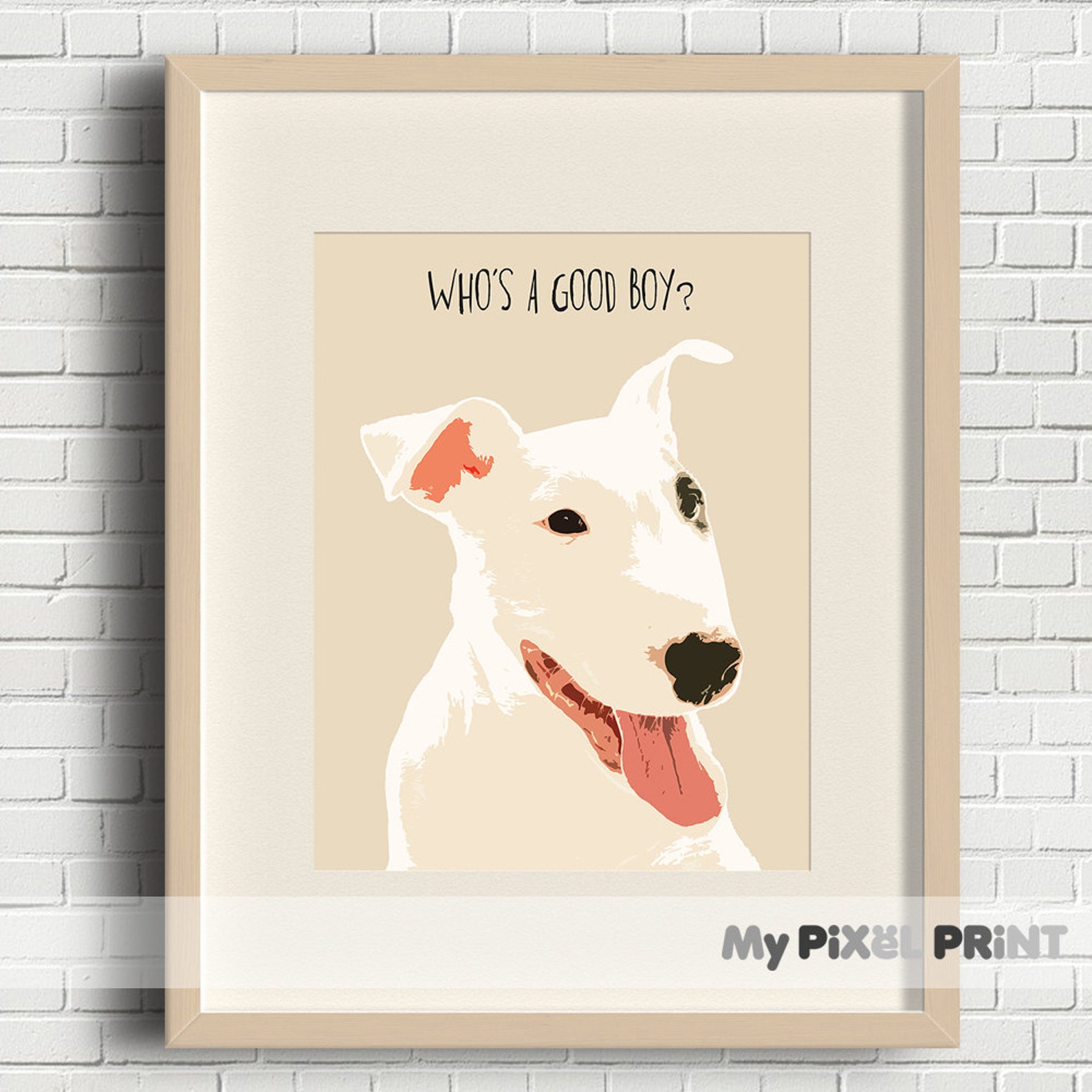 Who's a Good Boy Dog Printable Poster, Wall Art, Nursery Decor, Kids ...