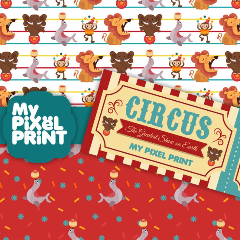 Circus for Kids - Elephant Lion Seal Monkey Acrobat Tickets Show ...