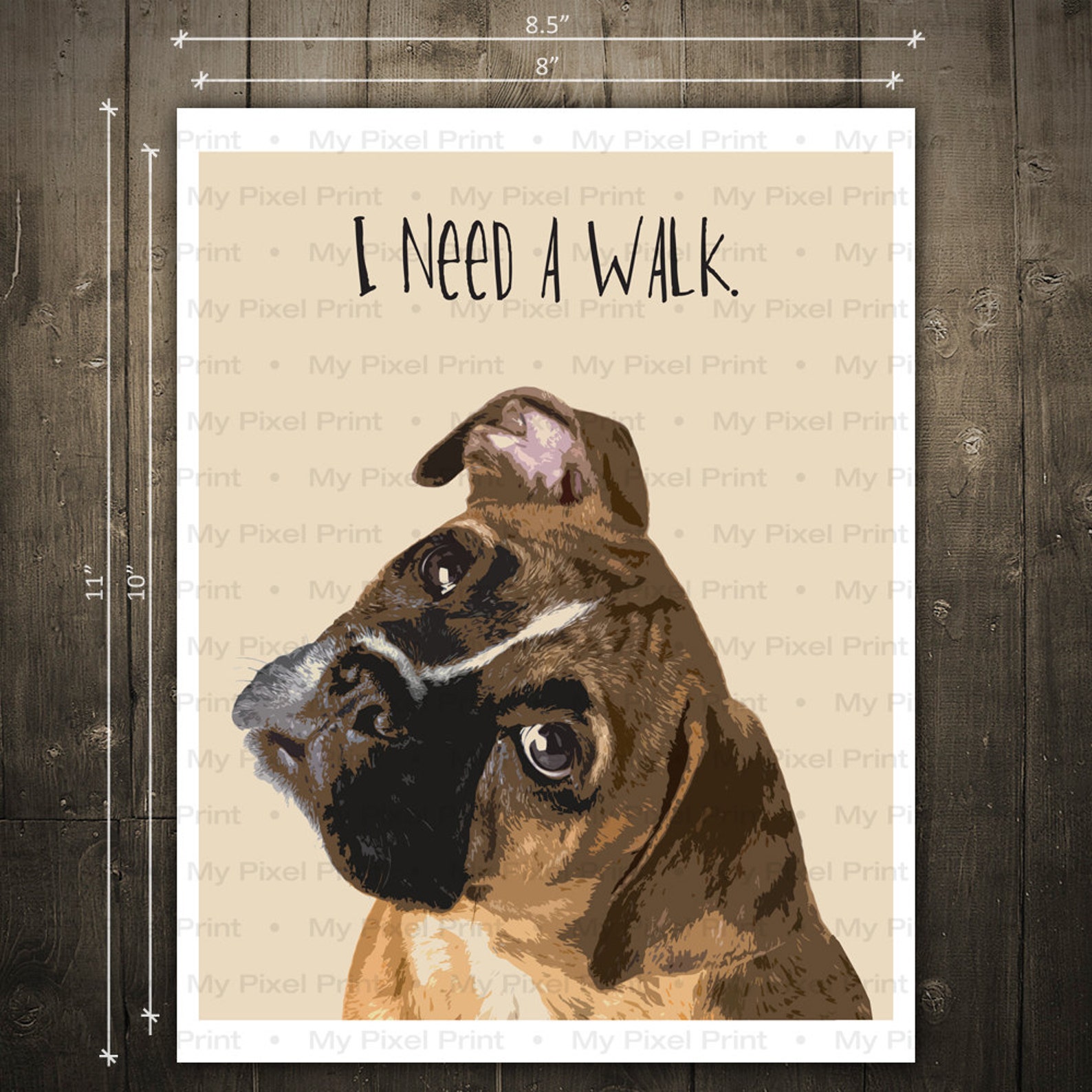 Need a Walk Printable Poster Wall Art Nursery Decor Kids - Etsy