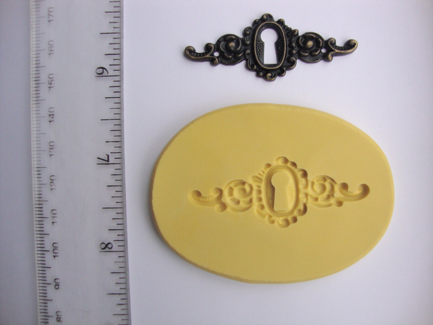 Key Hole Mold 1 Vintage Steampunk Skeleton Key Lock Mold - Etsy