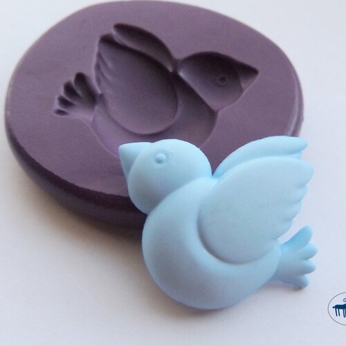 Bird Mold Flying Swallow Mold Silicone Molds Polymer - Etsy