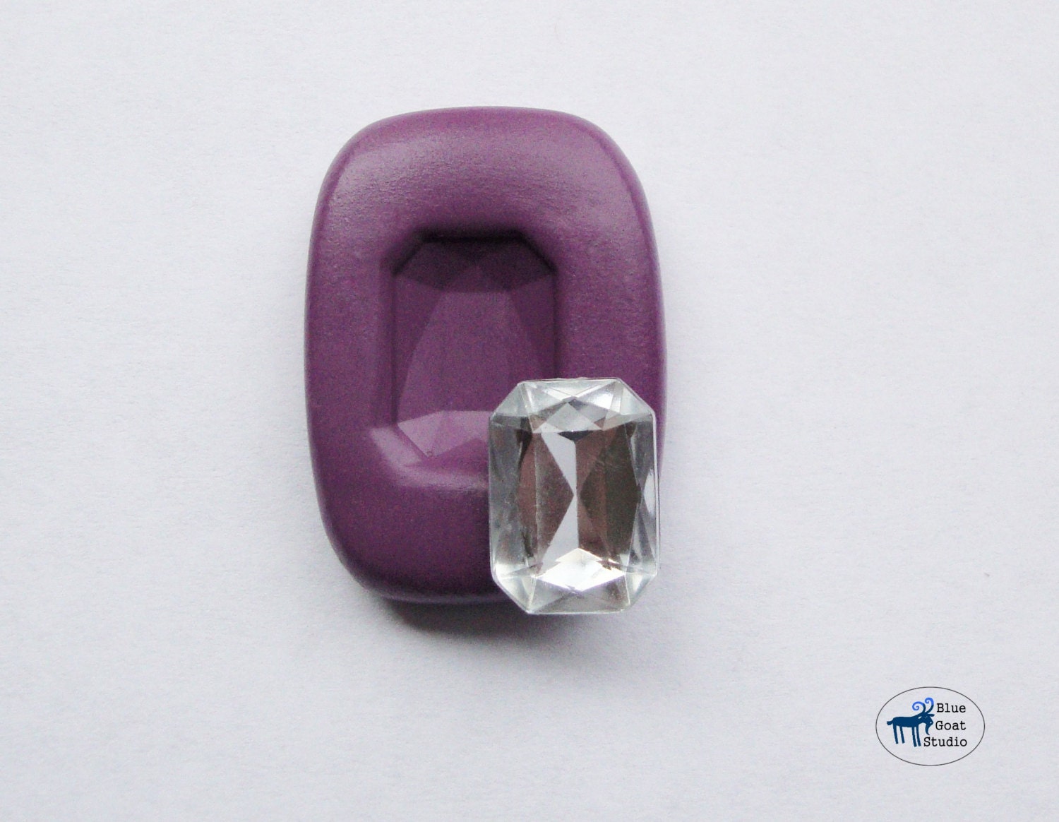 Small Rectangle Faceted Gem Mold Jewel Mold Silicone Molds - Etsy