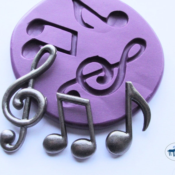 Musical Notes Mold - Etsy