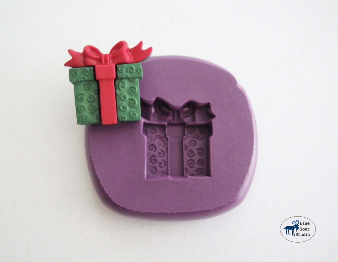 Christmas Present Mold Holiday Mold Silicone Molds - Etsy
