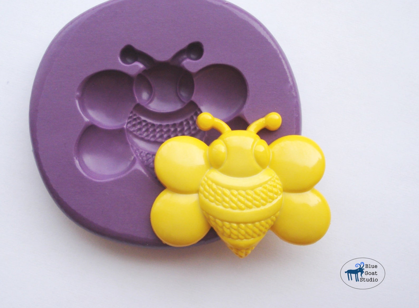 Bumble Bee Mold 2 Silicone Molds Insect Bug Mold Polymer | Etsy