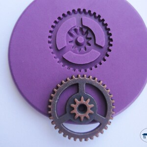 Gear Mold Industrial Steampunk Cog Gear Silicone Molds - Etsy