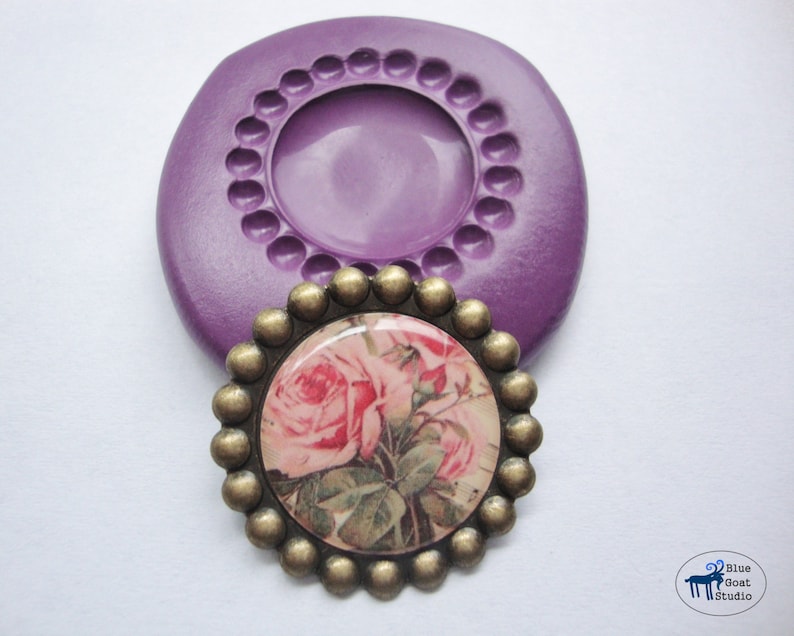 Cameo Mold Round Cameo Frame Mold Silicone Mold Vintage - Etsy