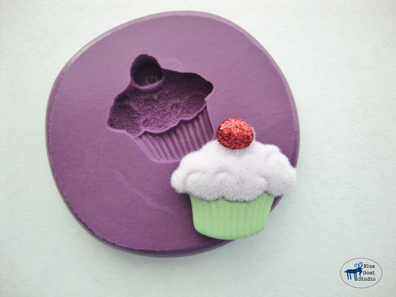 Cupcake Mold 3 Party Mold Silicone Mold Polymer Clay - Etsy