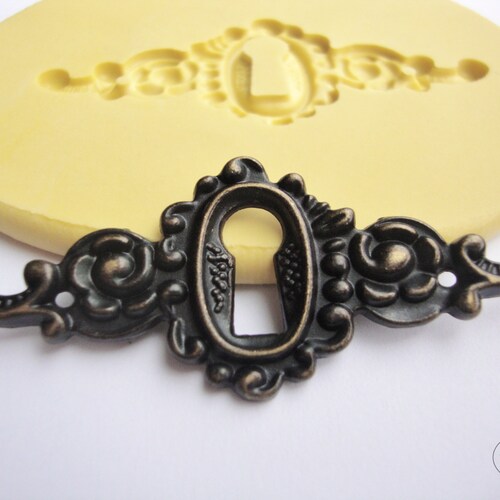 Key Hole Mold 1 Vintage Steampunk Skeleton Key Lock Mold - Etsy