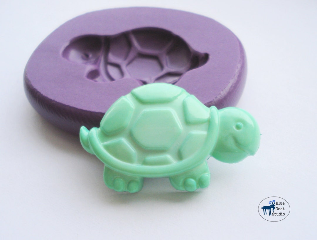 Turtle Mold/mould Tortoise Mold Silicone Molds Polymer Clay Resin ...