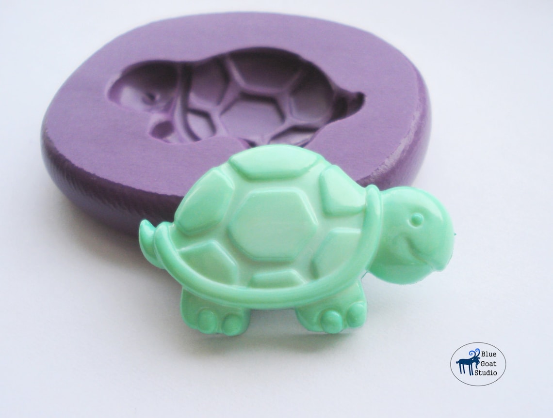 Turtle Mold/mould Tortoise Mold Silicone Molds Polymer - Etsy