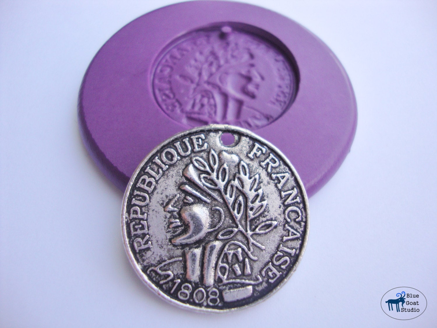 Ancient Coin Mold Silicone Mold Polymer Clay Resin Fondant - Etsy UK