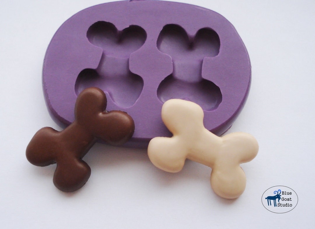 Bone Mold/mould Dog Bone Mold Silicone Molds Polymer Clay Resin Fondant ...