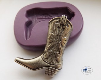 Cowboy Boot Mold | Etsy