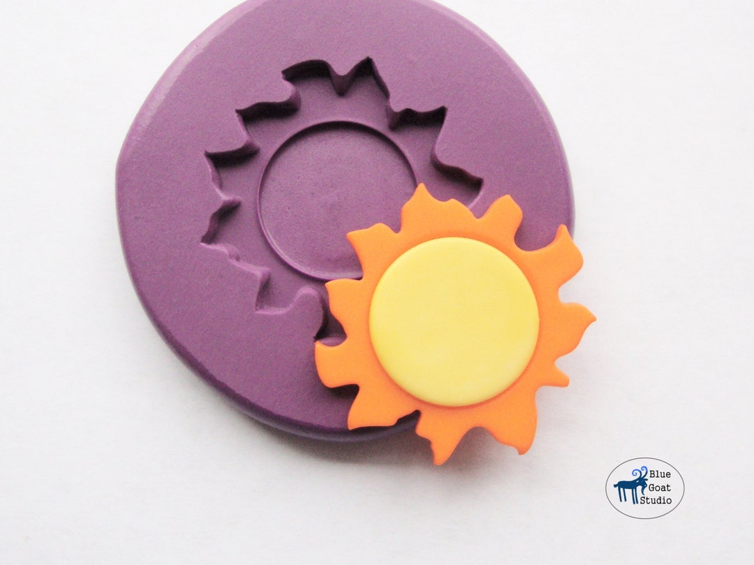Sun Mold/mould Summer Solar System Mold Silicone Molds Polymer Clay ...