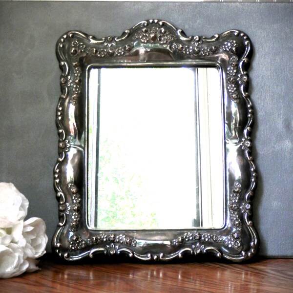 Large Antique Mirror - Etsy