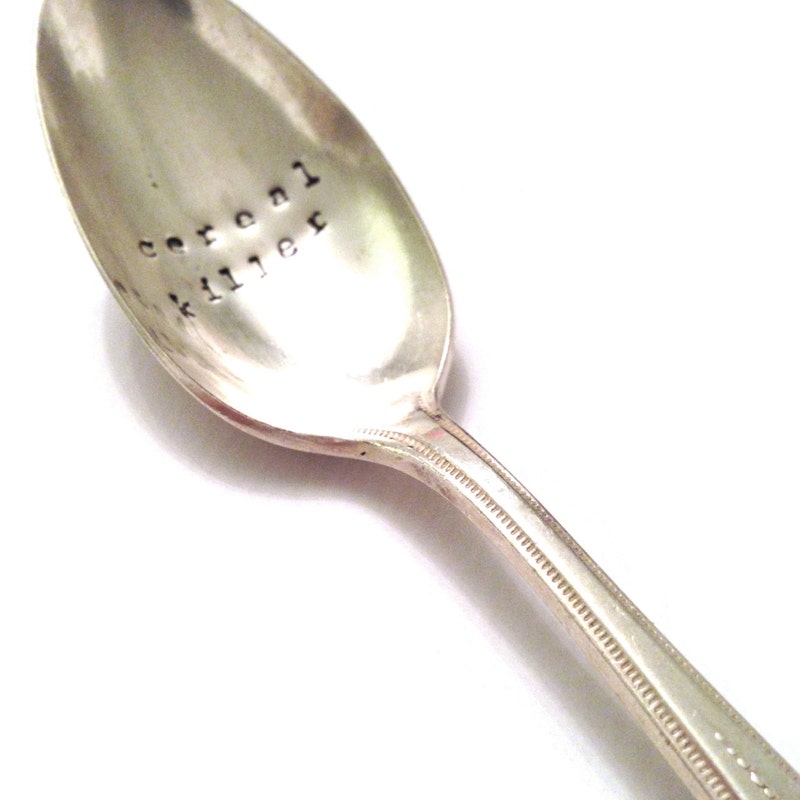 Hand Stamped Spoon - Etsy
