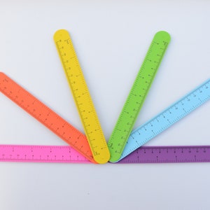 Slap Bracelet Ruler / Bracelet Ruler / Crochet Gauge Ruler / Knitting ...