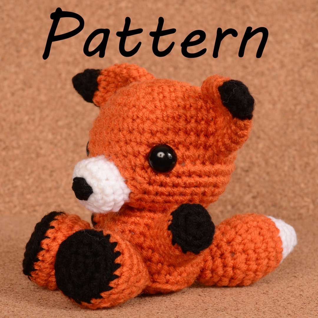 Rox the Fox Crochet Toy Doll Pattern - Etsy