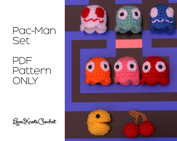 PACMAN C2C Crochet Pattern - PDF Download - Etsy Canada