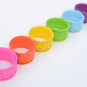 Slap Bracelet Ruler / Bracelet Ruler / Crochet Gauge Ruler / Knitting ...