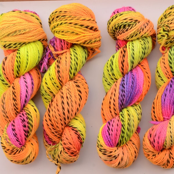 Neon Yellow Yarn - Etsy