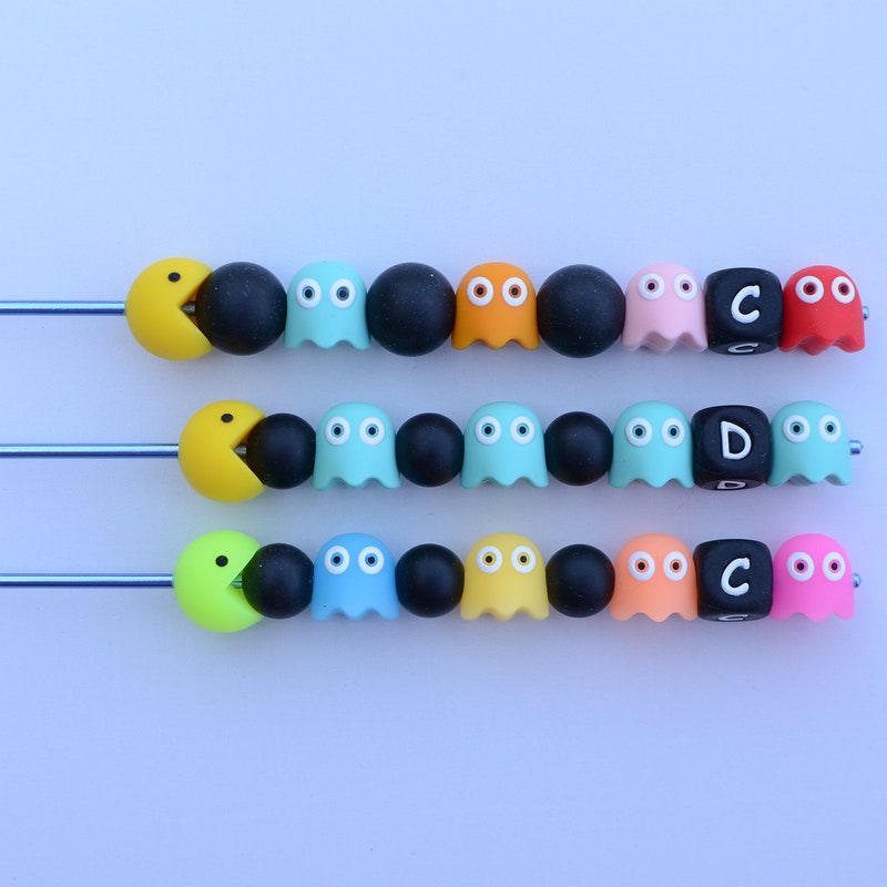 Pacman Keychain - Etsy