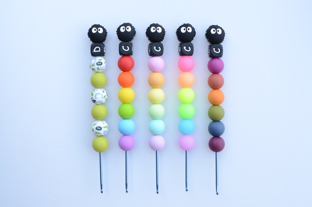 Sprite Crochet Hook / Neon Rainbow Glow in the Dark Crochet Hook ...