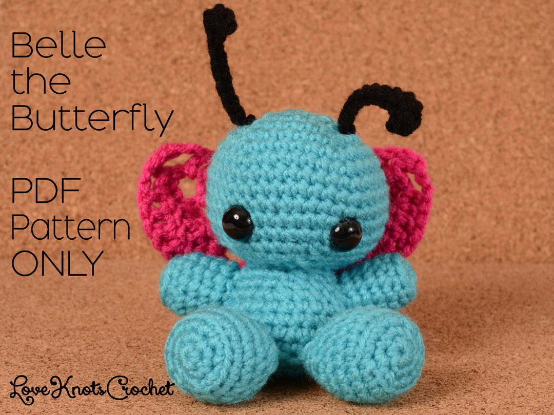 Belle the Butterfly PDF Crochet Amigurumi Pattern ONLY - Etsy