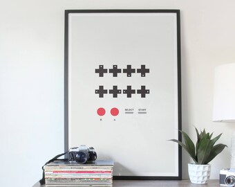 Contra Video Game | Etsy