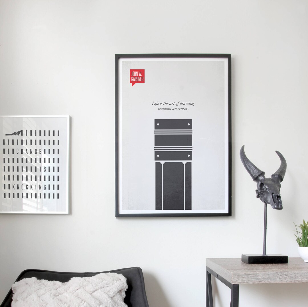 Poster Quote Literary Quote Art Print Minimalist Poster - Etsy