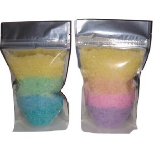 Rainbow Bath Salts 1lb All Natural Sea Salt Blend Choose From 150 ...