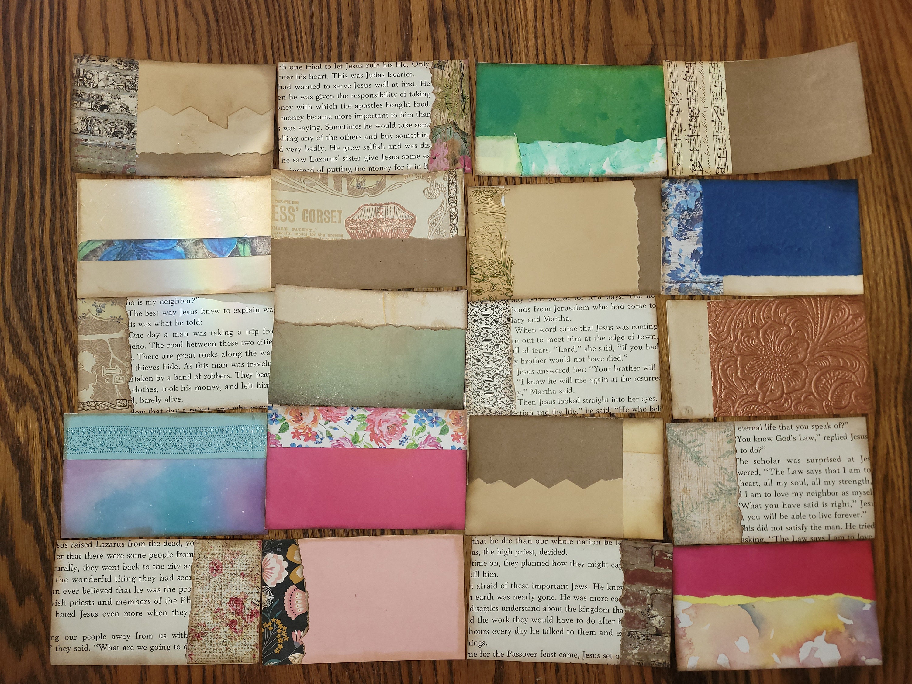 Lot of 20 Journaling Cards 3 X 5 Index Card - Etsy