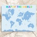 Continents and Oceans Matching Activity, World Map Busy Binder Page ...