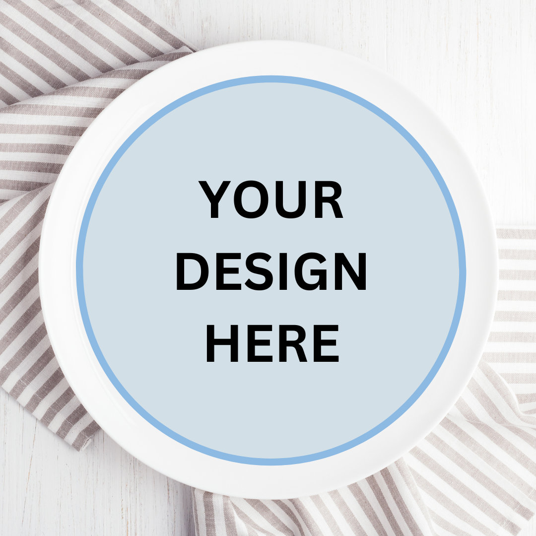 Charger Plate Template 5 Inch and 8 Inch, Includes a Template With ...