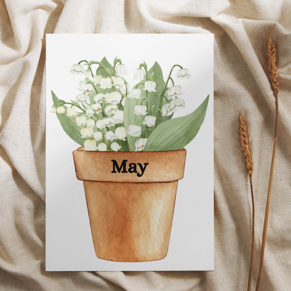 Birthday Month Flower Display Classroom Birthday Decor - Etsy