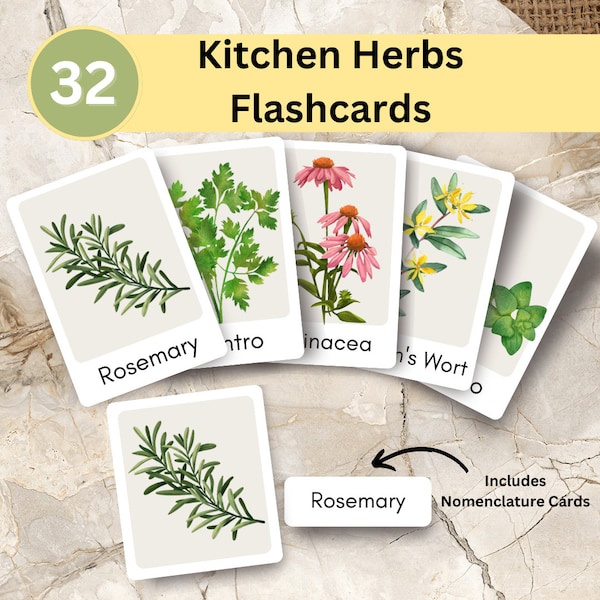 Kitchen Herbs - Etsy