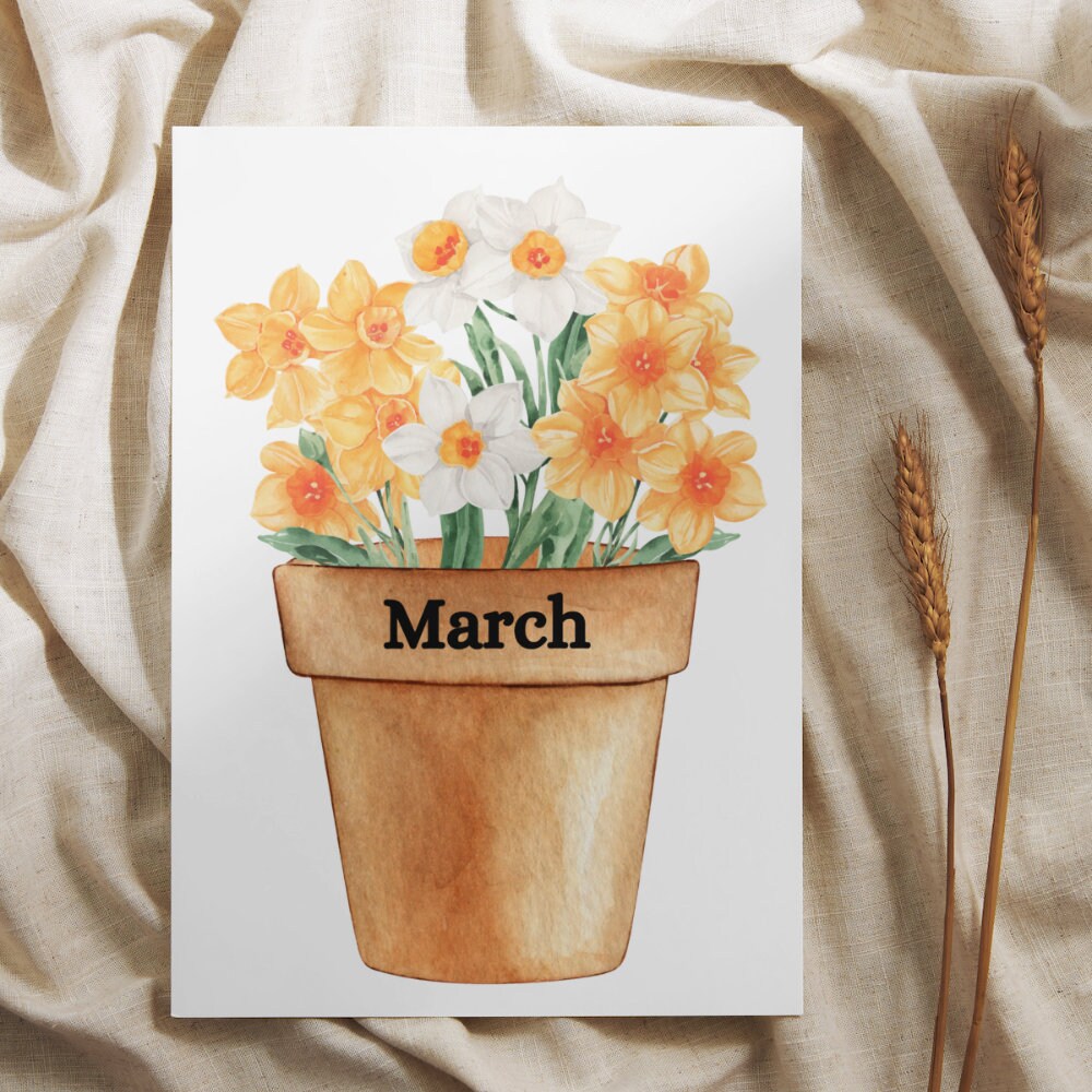 Birthday Month Flower Display | Classroom Birthday Decor | Editable ...