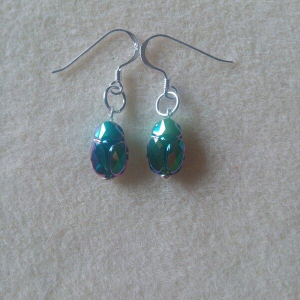 Swarovski Crystal Scarab Beetle - Etsy