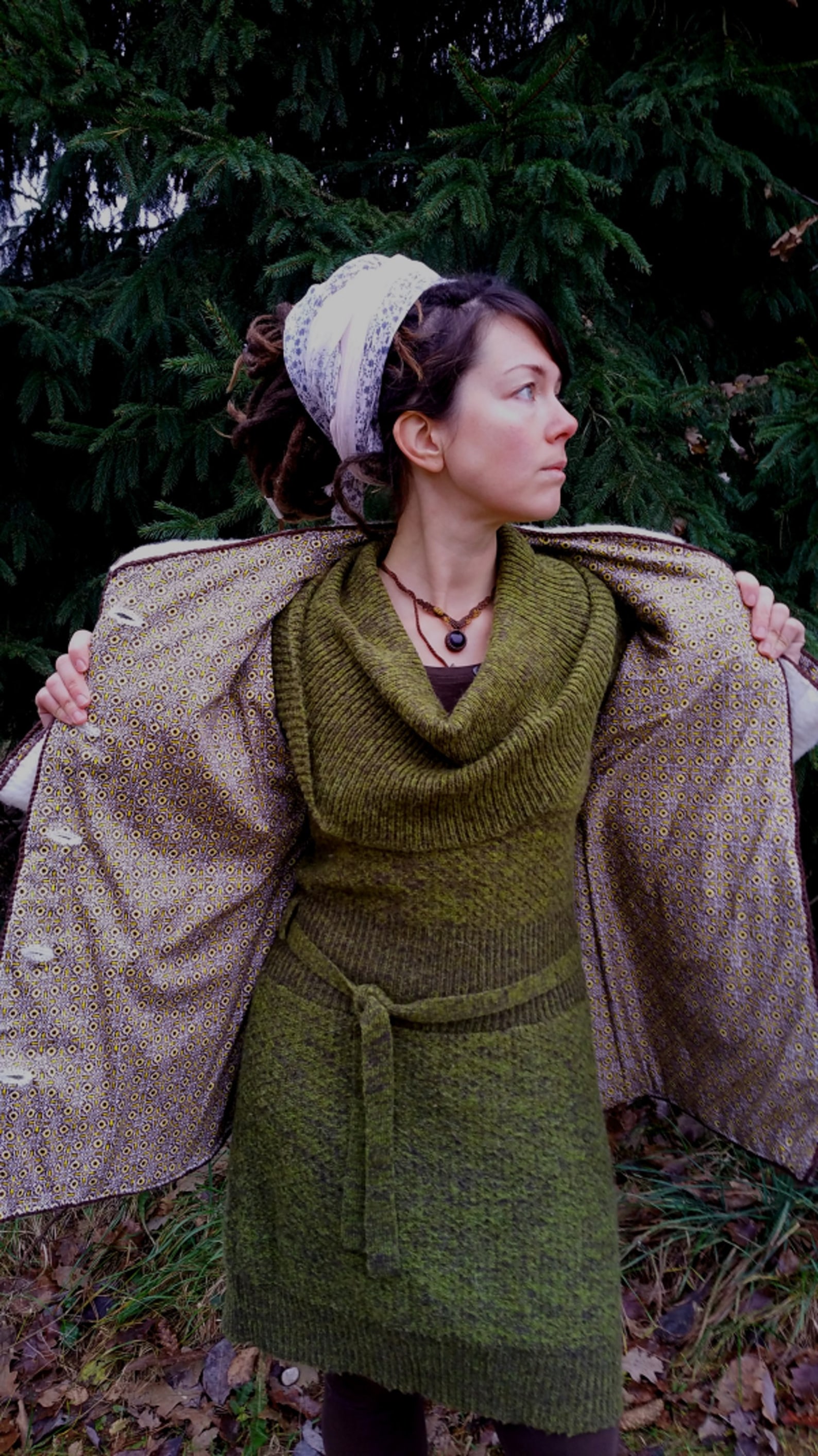 Hand Made Woolen Winter Coat, White Merino Wool Coat for Woman, Custom ...