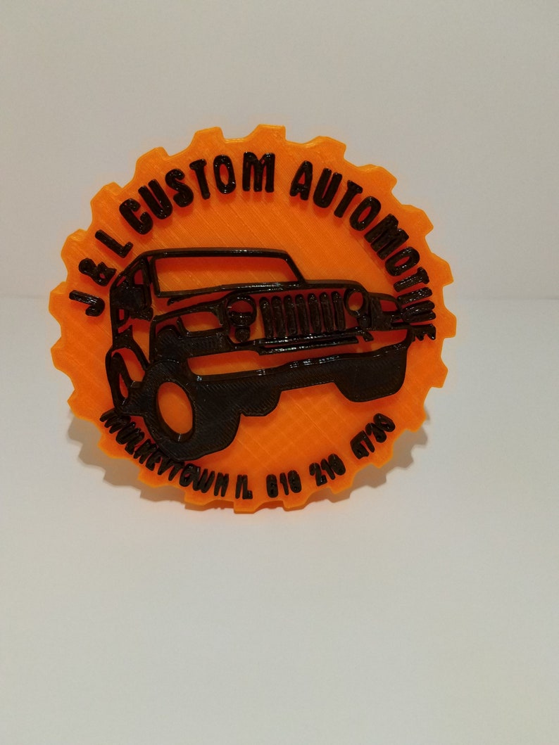 Custom Design Receiver Hitch Plug Your Logo Your Color Your - Etsy